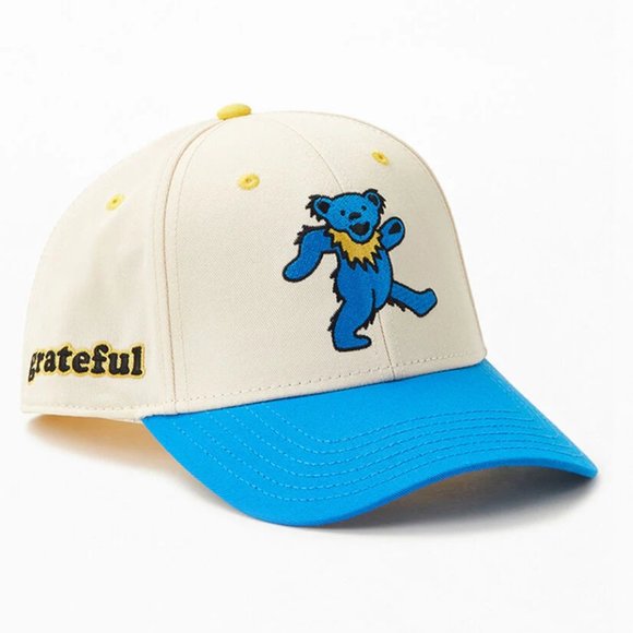 Grateful Dead | Accessories | New Grateful Dead Snapback Hat Cap Cream ...